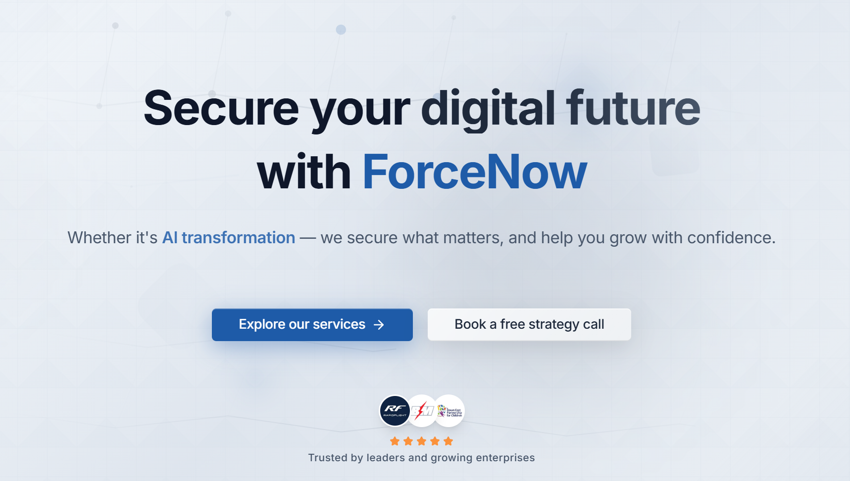 ForceNow | Military-Grade Cybersecurity, AI & Web3 Solutions That ...
